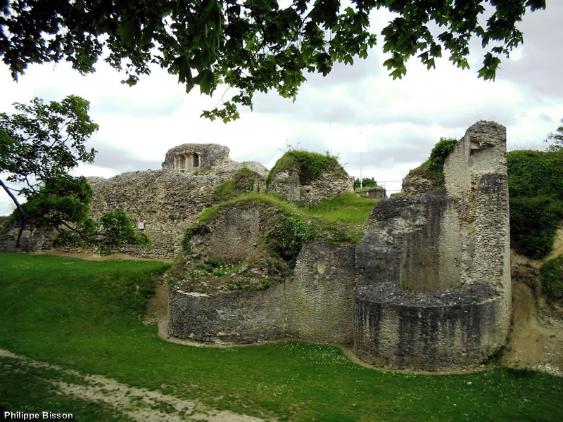 Chateau d'IVRY la BATAILLE en photographie, historique et photos du ...