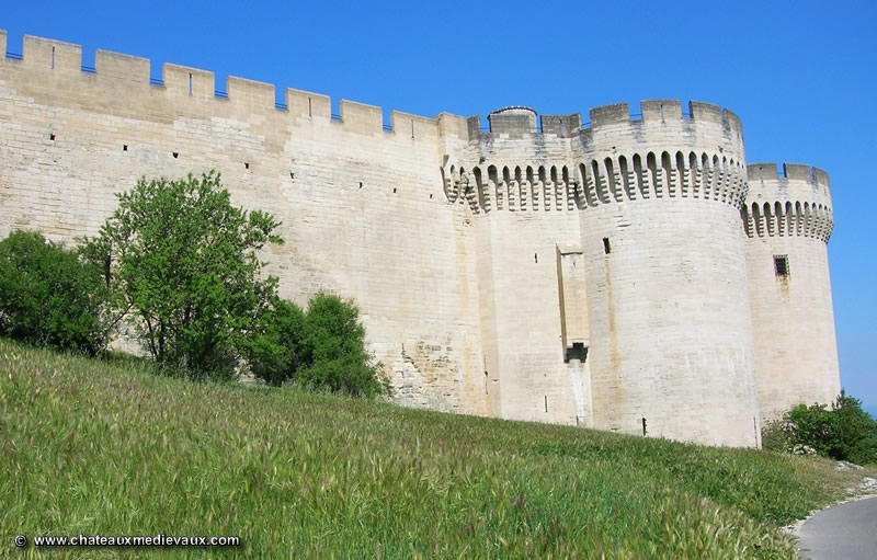 CHATEAU de Villeneuve-lès-Avignon, le fort Saint-André en photographie